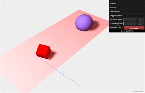 three js vue3 vite教学（九、环境光，点光源，聚光灯，平行光） threejs 点光源怎么设置 csdn博客