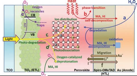 3 Schematic Illustration Of Degradation Routes Due To Moisture Heat