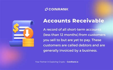 Finance Dictionary Accounts Receivable Coinrank