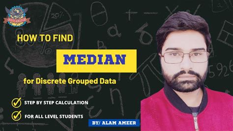 How To Calculate Median For Discrete Grouped Data Probability
