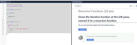 Solved Given The Iterative Function At The Left Pane