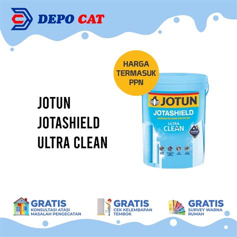 Jual Cat Tembok Exterior Jotun Jotashield Ultra Clean White 20 L