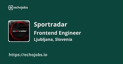 Hiring Frontend Engineer Ljubljana Slovenia Kubernetes Deep Learning Machine Learning Api