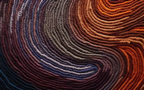 Premium Photo Yarn Macro Texture Gradient Dundaga Yarn Multicolored Yarn
