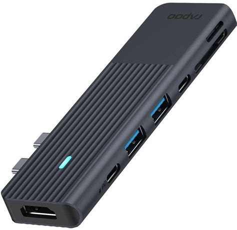 Концентратор USB-хаб Rapoo 7-in-2 USB-C Multiport Adapter UCM-2003 ...