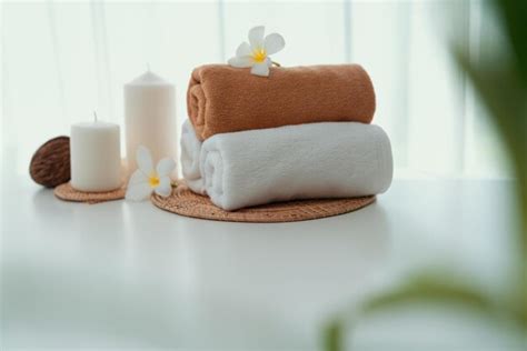 Premium Photo Spa Accessory Composition Set In Day Spa Hotel Beauty