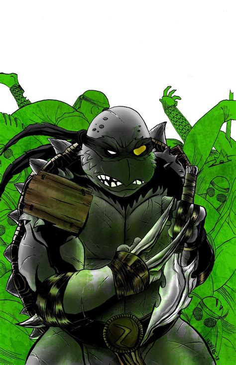 The Art Of Jason Flowers Limited Art Print Slash Teenage Mutant