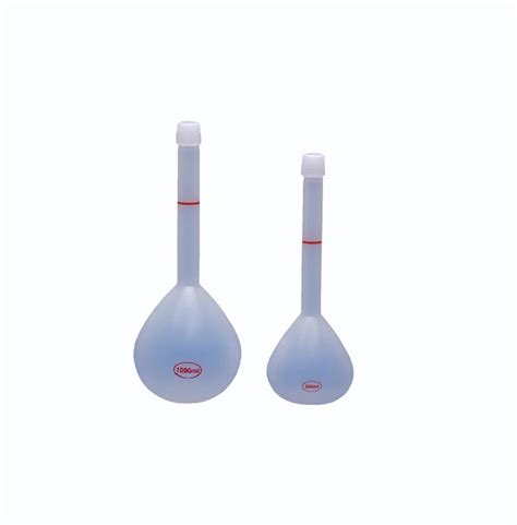 Pp Volumetric Flask With Screw Cap 25ml 50ml 100ml 250ml 500ml