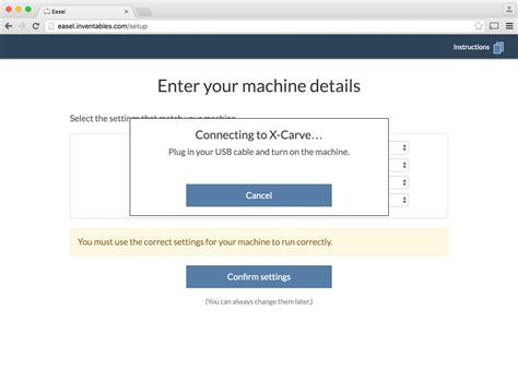 X Carve Instructions Computer Setup