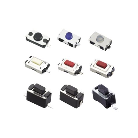 Straight Button Tact Switches