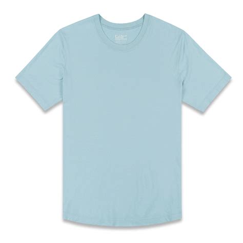 Perfect Pima Relaxed Crew Neck T Shirt Blythe Blue C In2 New York