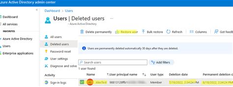 restore a m365 user with a different upn via graph powershell
