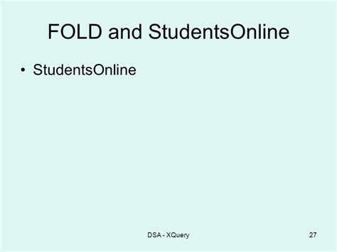 Introduction To Xquery And Exist Week 21 Dsa Dsa Xquery2 Refresher