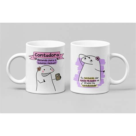 Caneca Personalizada Flork Profissões Contadora Shopee Brasil
