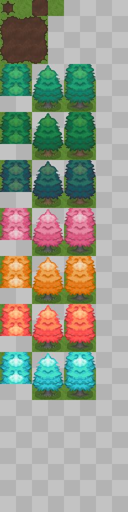 Trees Tileset Expansion By Ditto209 On Deviantart