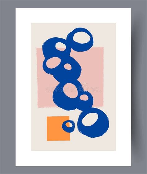 Printable Wall Art Vector Poste Stock Vector Illustration Of Drawing