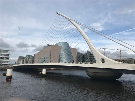 Samuel Beckett Bridge Dublin Ireland Atlas Obscura