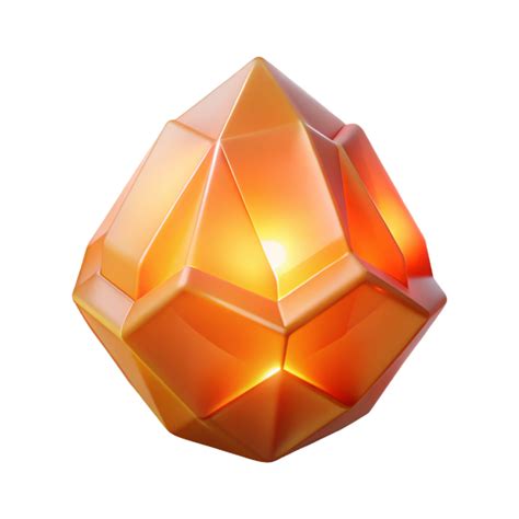 Luminous Gemstone 3d Render A Radiant Gemstone Navigating The Digital