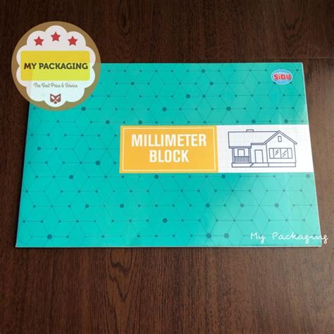 Jual Buku Millimeter Block Gambar Sketsa Arsitektur Desain Milimeter