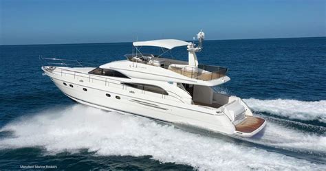 Princess P65 Power Boats Boats Online For Sale Fibreglass Grp