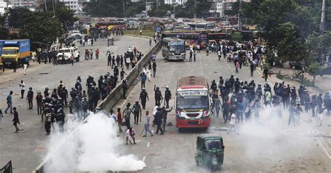 Bangladesh Excessive Force Against Political Protesters Human Rights
