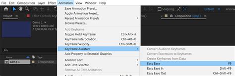 How To Change Keyframe Type In After Effects Aejuice