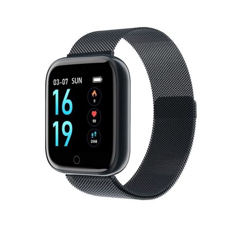 Pulseira compatível B em Silicone ou em aço milanese mm para relógio Hero Band III