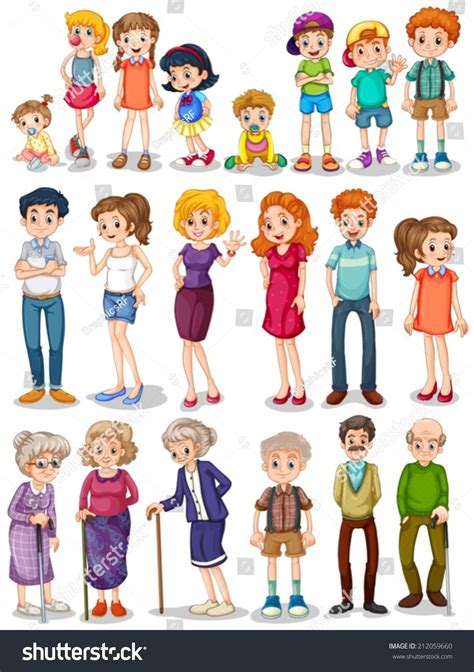 Cartoon Uncle And Aunt Images Stock Photos Vectors Shutterstock