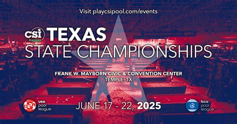 2025 Csi Leagues Texas State Championships