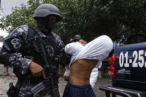 Policía Detiene A 337 Pandilleros En El Salvador