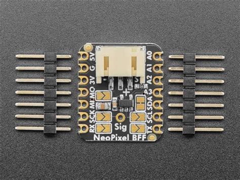 adafruit neopixel driver bff add on for qt py and xiao 5645