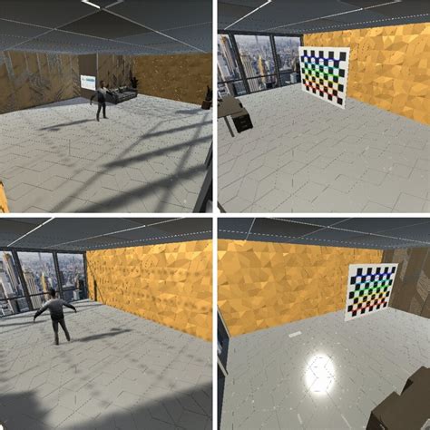 Samples From The Unity Dataset Left Images Containing A Person