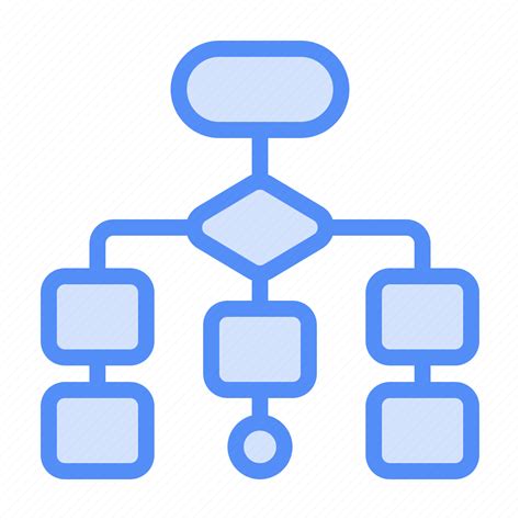 Flowchart Hierarchy Structure Architecture Diagram Analaytics Icon Download On Iconfinder