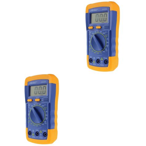 2 Pack Digital Multimeter Tool Test Equipment Electronic Measuring