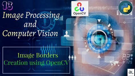 Lecture 13 Image Borders Image Processing Opencv Computer