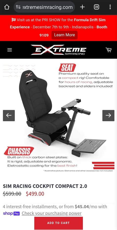 Extreme Sim Racing Cockpit Rsimracing
