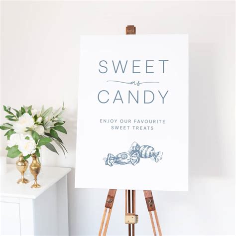 Sweet As Candy Sign Be My Guest Design