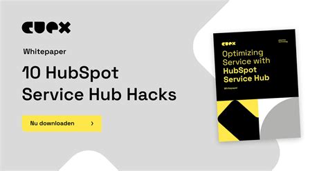 10 Hubspot Service Hub Hacks Hubspot Diamond Partner Cuex
