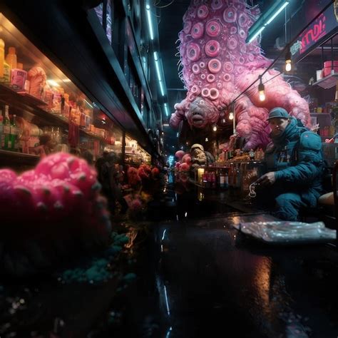 A Man Sitting On A Bench In A Busy Street Captured Beautifully