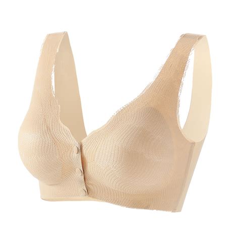 Nerohusy Womens Plus Size Bra Full Coveragedaisy Bras For Older Women