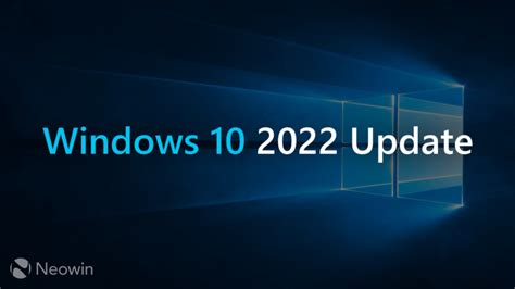 Windows 10 2022 更新現已推出提供一組有限的生產力功能