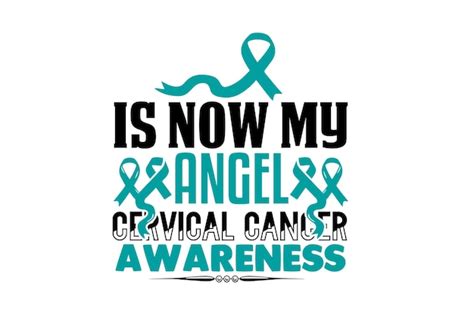 Premium Vector Cervical Cancer Awareness Svg Design