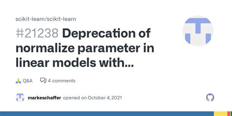 Deprecation Of Normalize Parameter In Linear Models With Cross