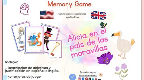 Memory Game Alicia En El País De Las Maravillas