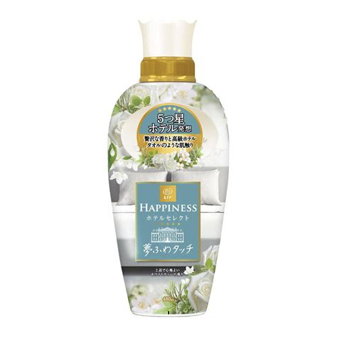 Pandg Lenor Happiness Pandg Lenor Happiness 優雅白茶花香柔順劑 480ml 綠白 平行進口貨