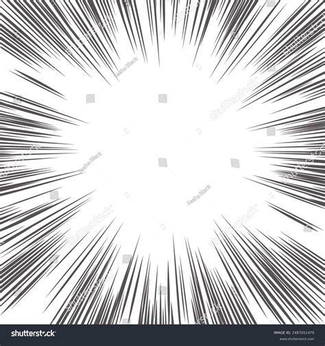 Speed Lines Effect Vector Manga Comics Stock Vector Royalty Free 2487051479 Shutterstock