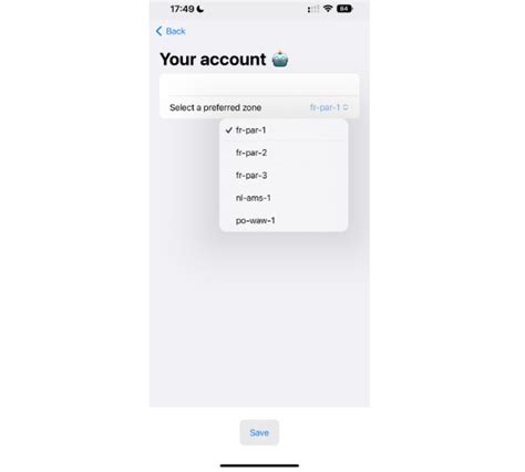 an ios application to manage your scaleway instances