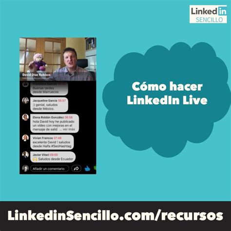 103 Cómo Hacer Linkedin Live Linkedin Sencillo