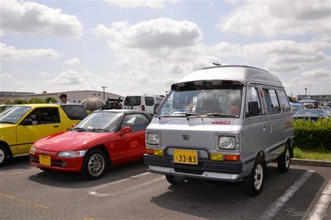 小さくて可愛いサブロク軽が大集合昭和平成 旧軽自動車大展示会 E燃費