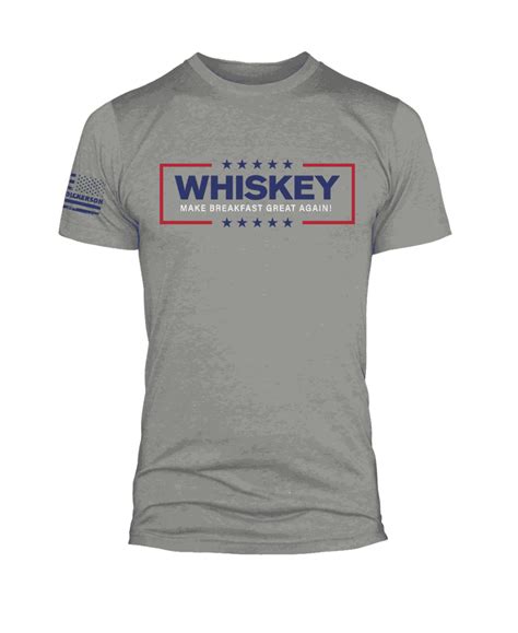 Whiskey For Breakfast Small Batch Apparel For American Patriots